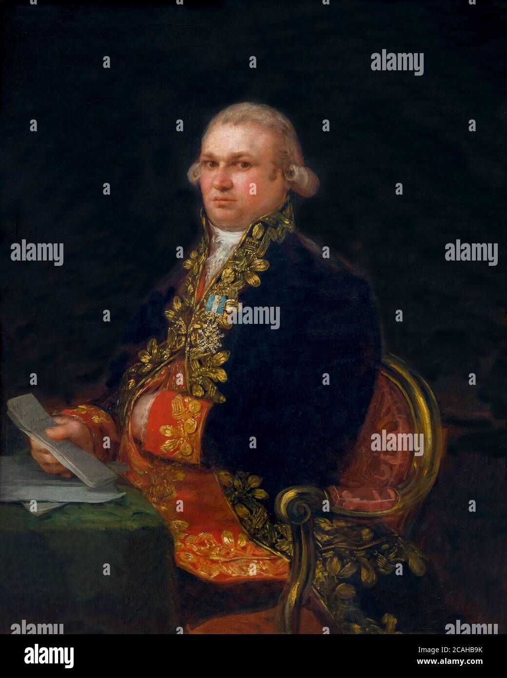 Don Antonio Noriega, Francisco de Goya, 1801, National Gallery of Art ...