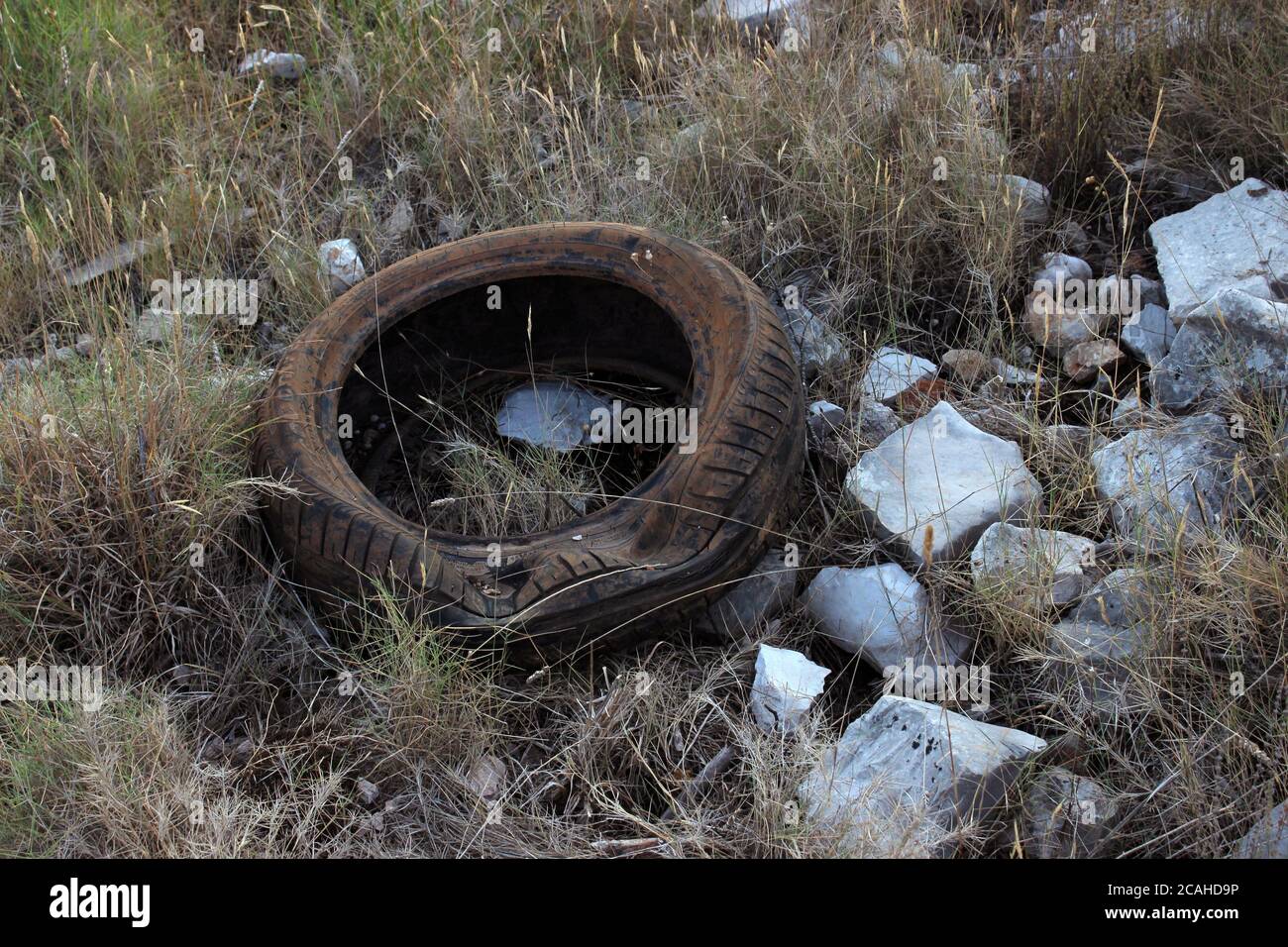 Deformed tyre hi-res stock photography and images - Alamy