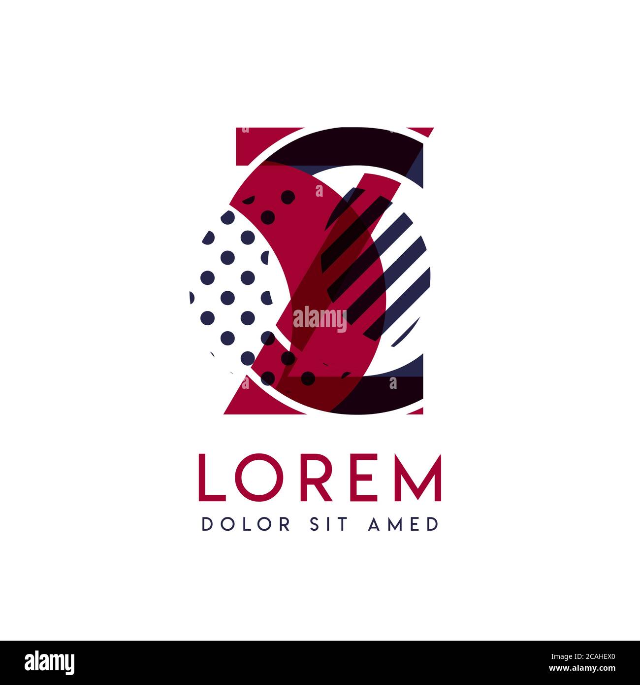 Maroon dots vector vectors hi-res stock photography and images - Alamy