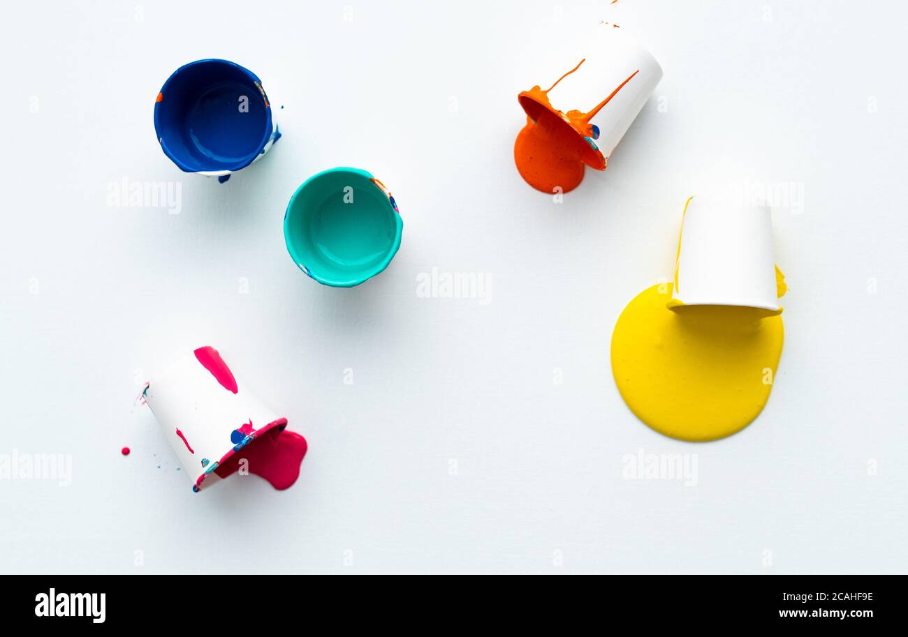 Spilled paint can hi-res stock photography and images - Alamy