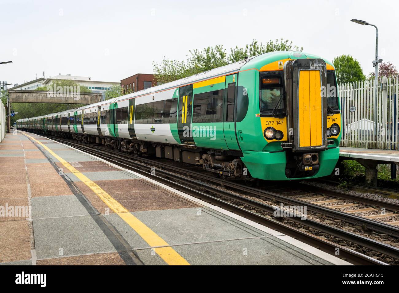 Class 377 electrostar southern railway hi-res stock photography and ...