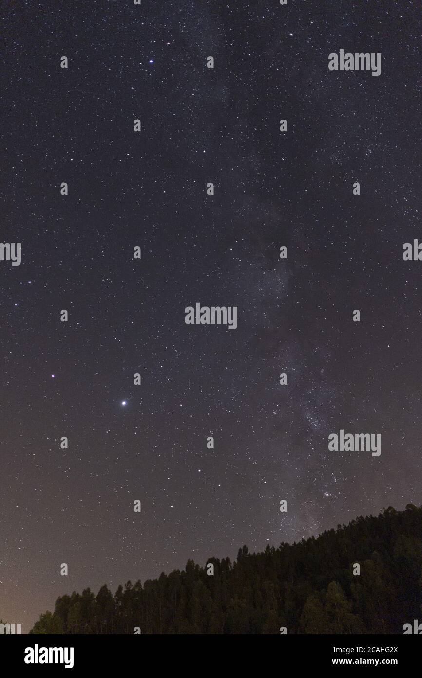 Beautiful stars shining in the sky at night - great for wallpapers ...