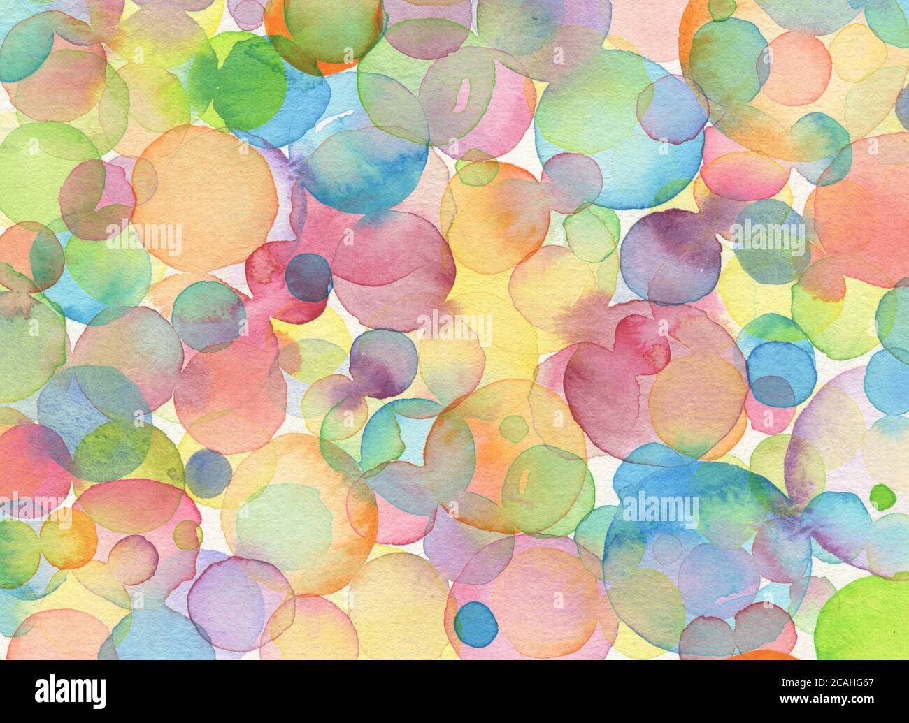 Abstract bubble watercolor brush strokes painted background. Texture ...