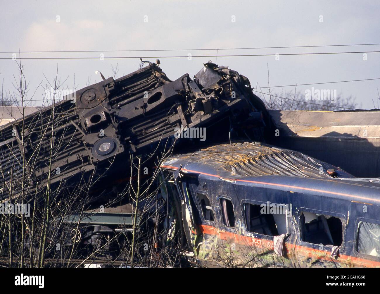 Accident disaster train crash rail hi-res stock photography and images ...