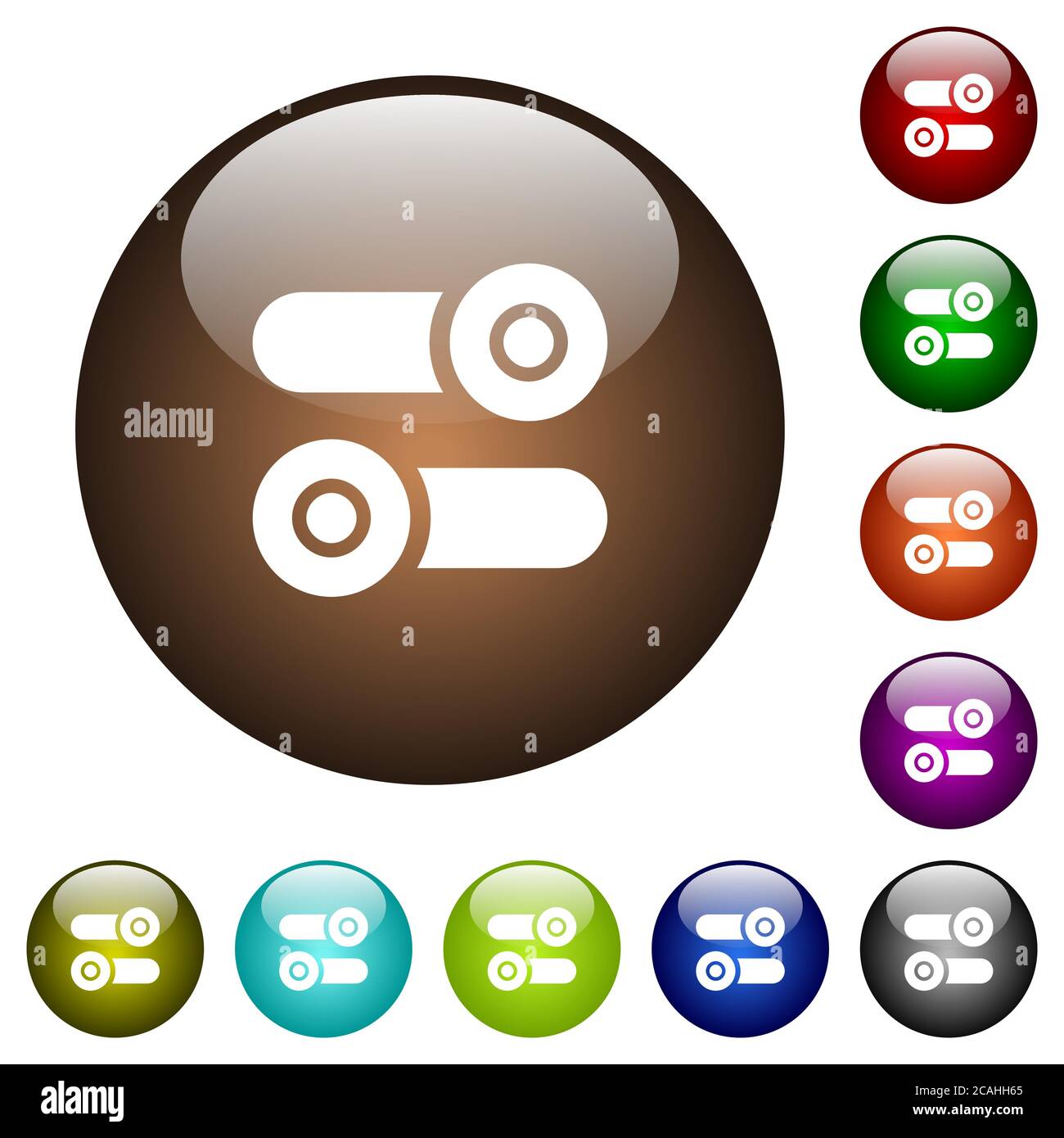 Two switches Stock Vector Images - Alamy