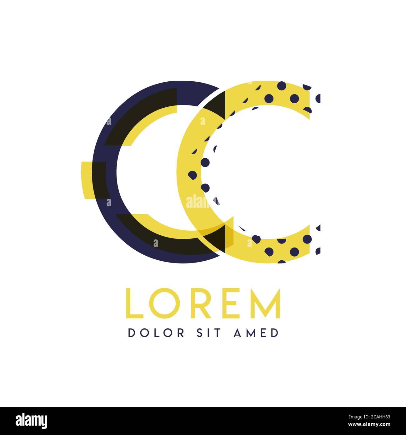 Double c logo Stock Vector Images - Alamy