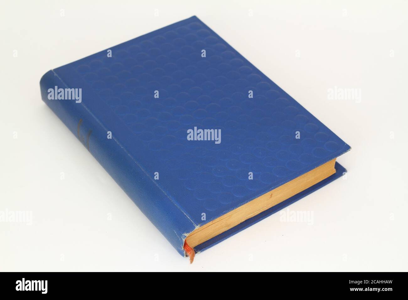blue book isolated on white background Stock Photo - Alamy