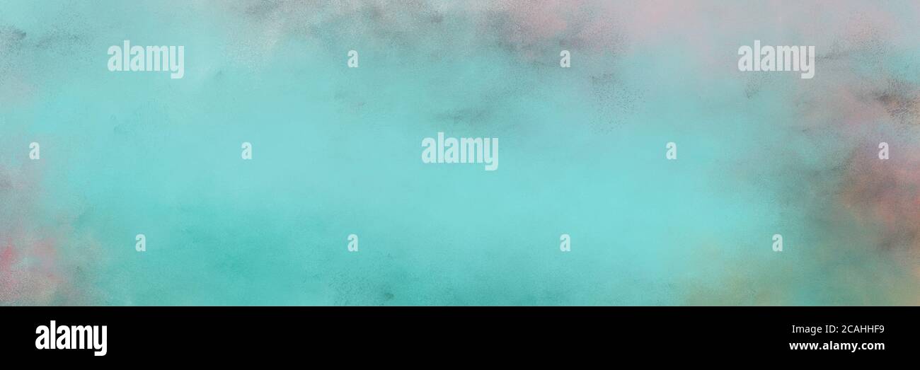amazing medium aqua marine and sky blue colored vintage abstract ...