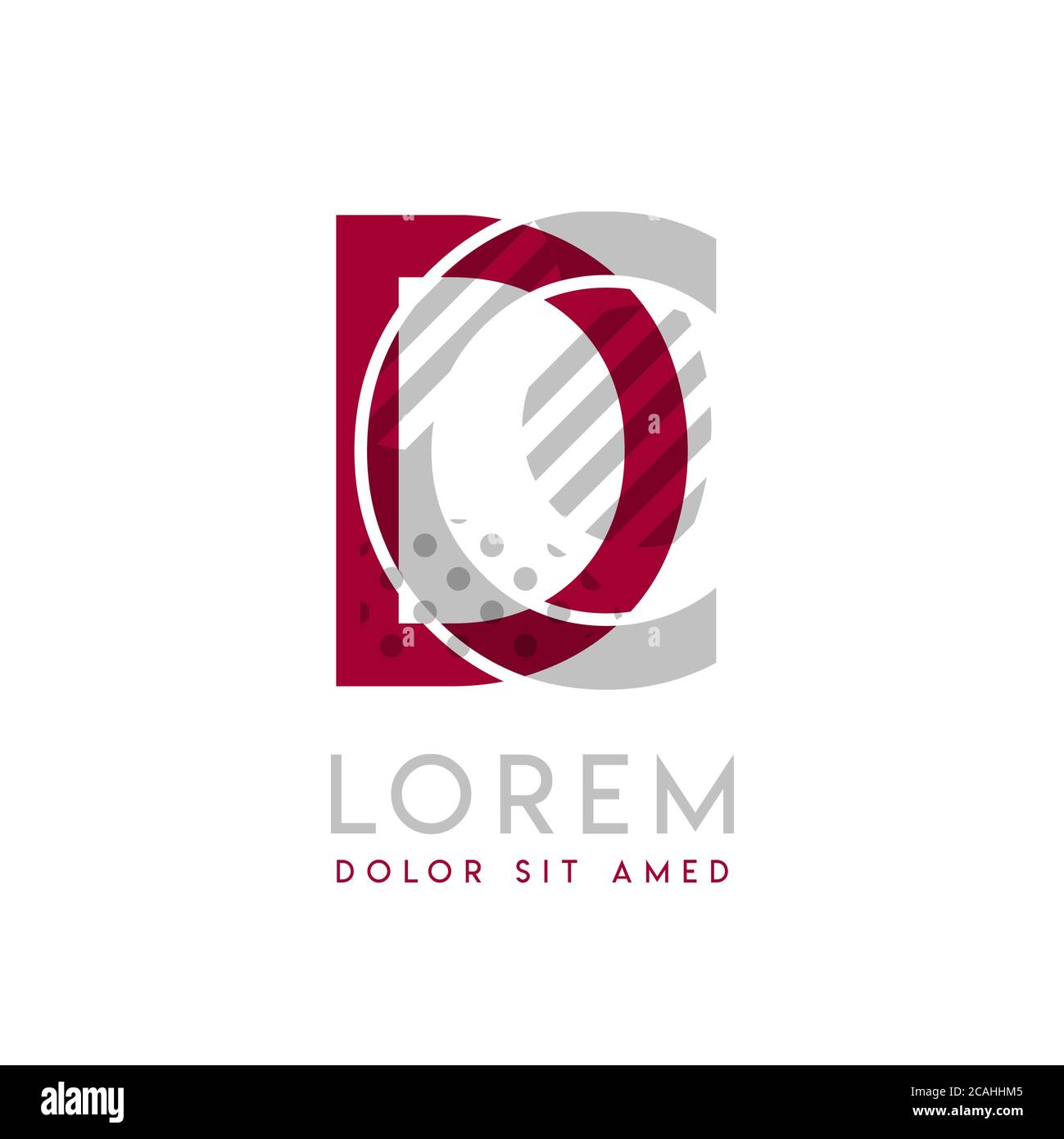 Maroon dots vector vectors hi-res stock photography and images - Alamy