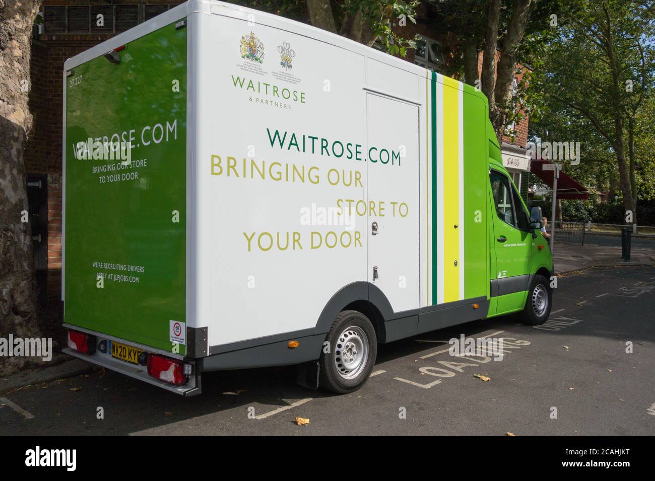 Waitrose delivery van hi-res stock photography and images - Alamy