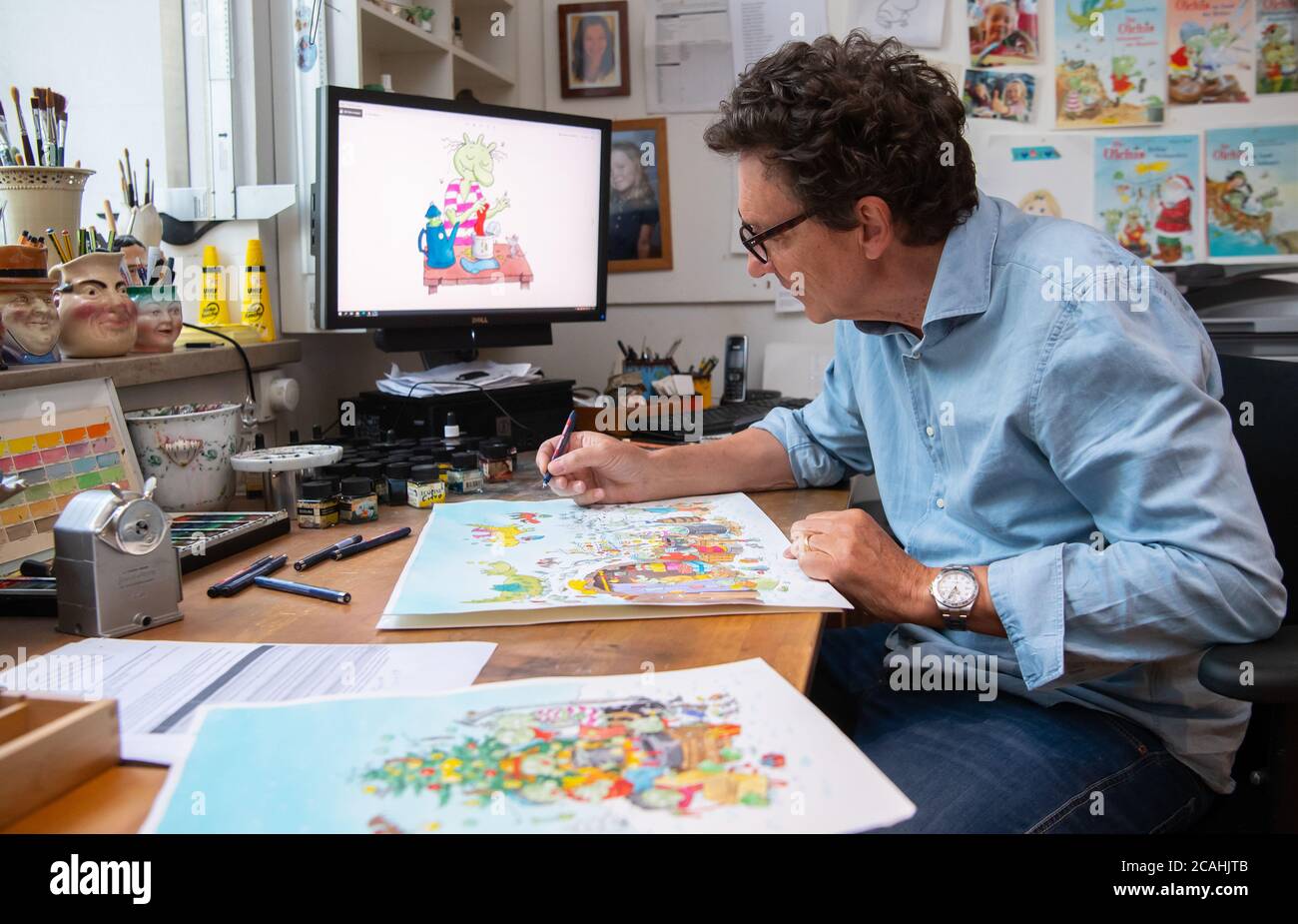 Munich, Germany. 06th Aug, 2020. The children's book author and ...