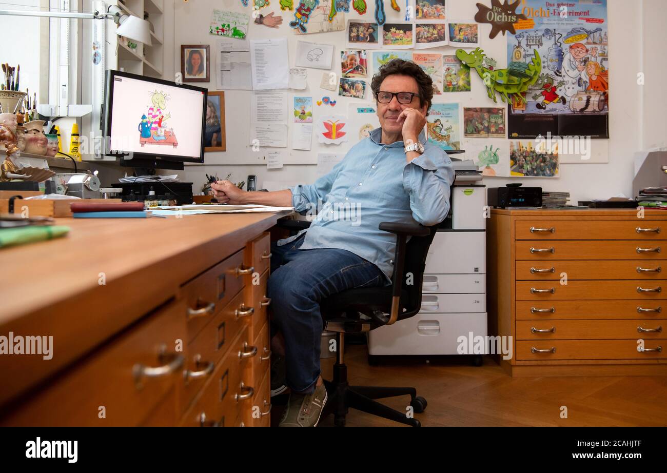 Munich, Germany. 06th Aug, 2020. The children's book author and ...