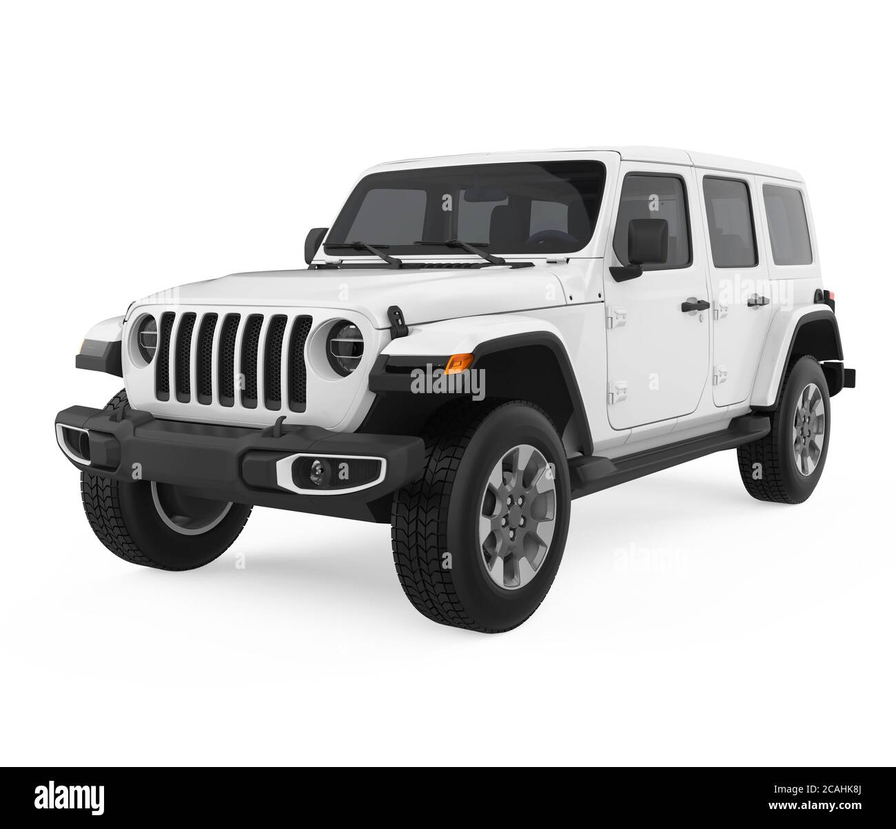 SUV Car Isolated Stock Photo - Alamy