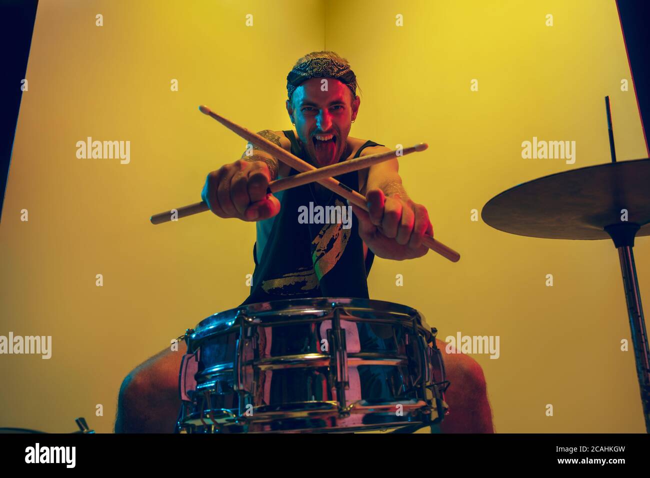 Cool drummer hi-res stock photography and images - Alamy