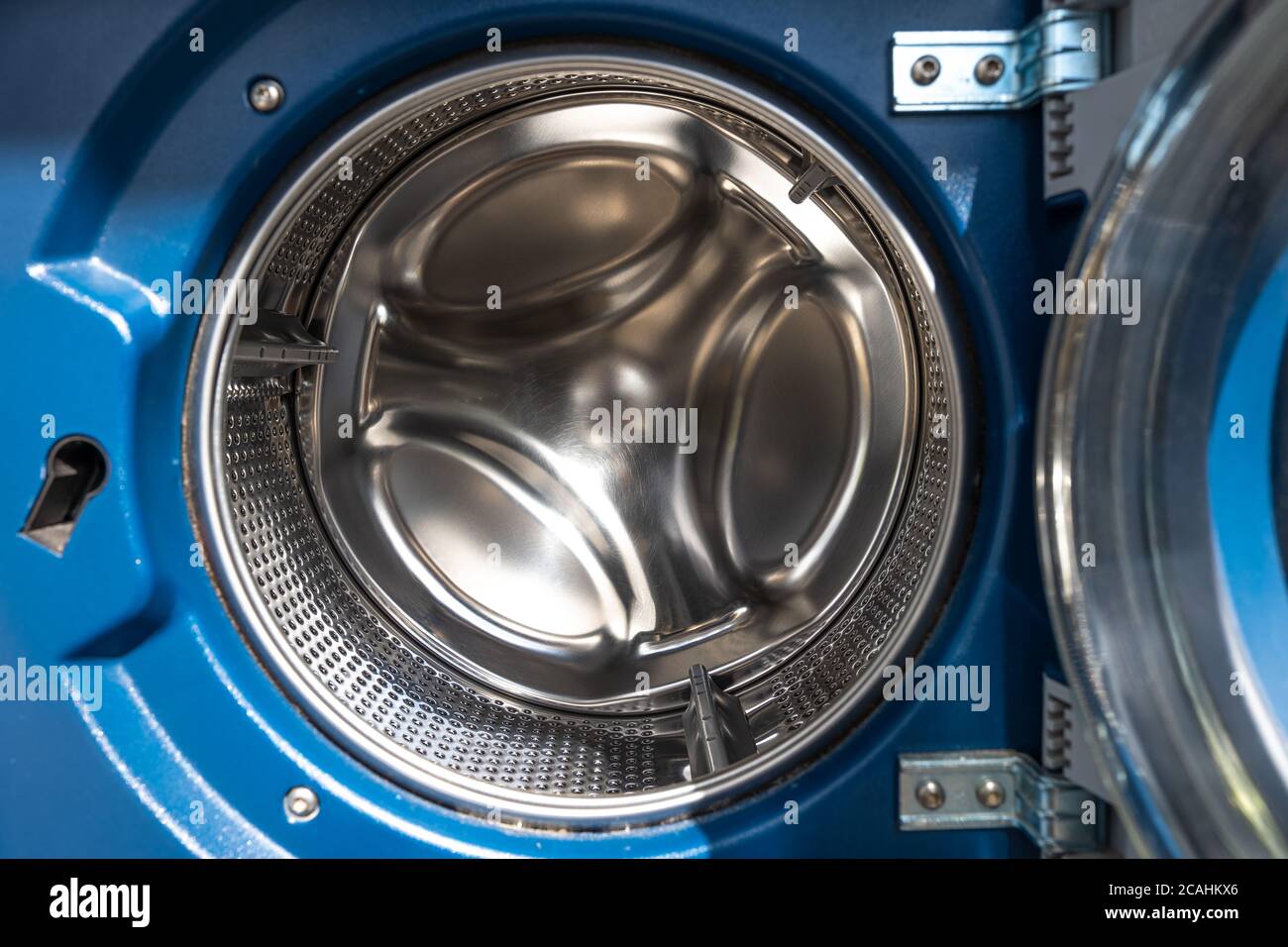 close up on a washing machine Stock Photo - Alamy