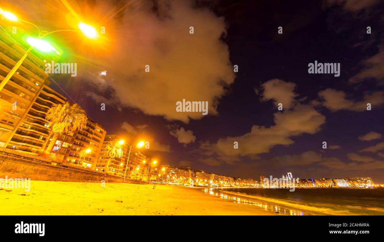 Montevideo pocitos beach hi-res stock photography and images - Alamy