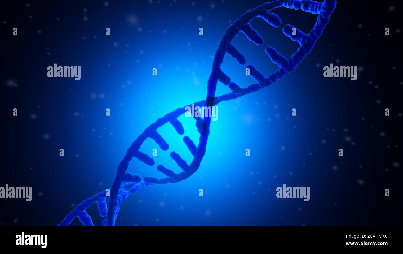 Dna strand microscope hi-res stock photography and images - Alamy