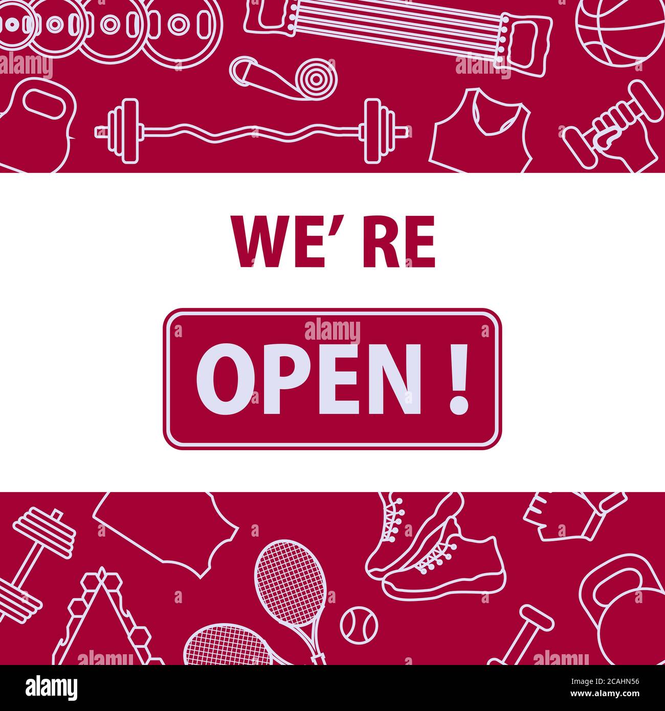 Sport new normal Stock Vector Images - Alamy