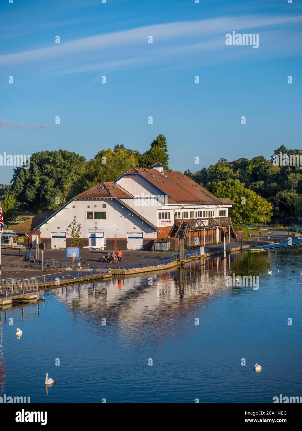 The Boat House, Reading Rowing Club, River Thames, Reading, Berkshire ...
