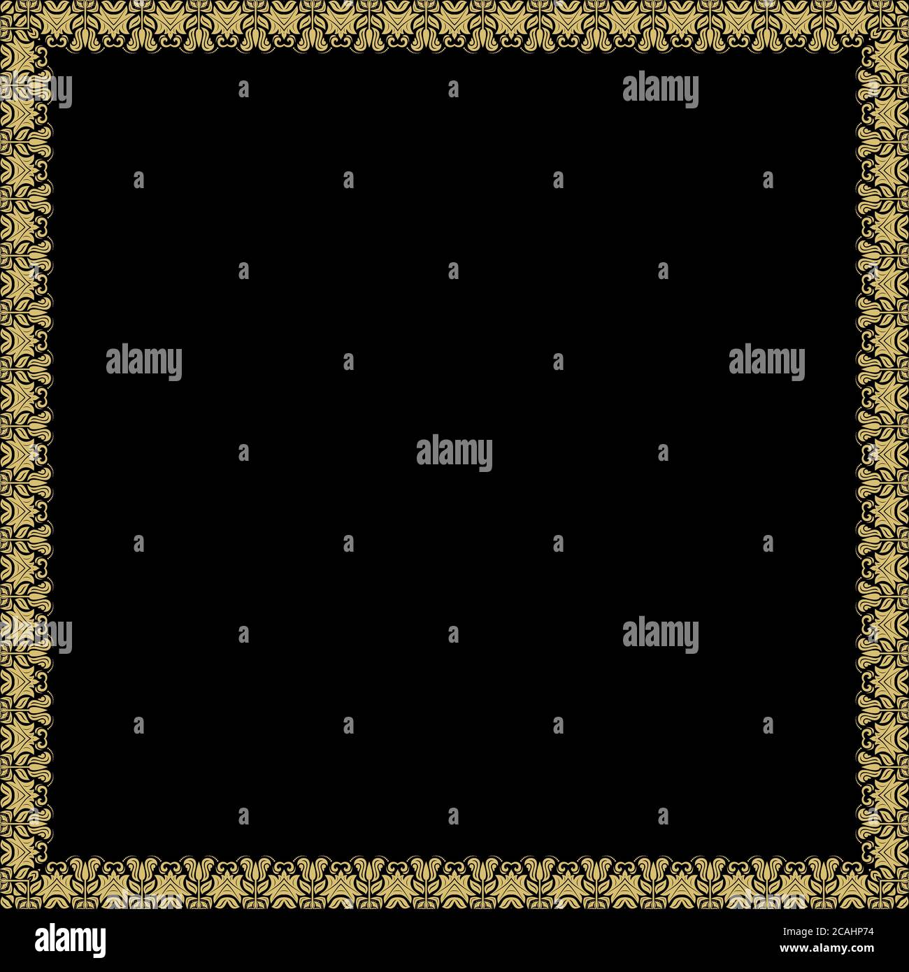 Floral Vector Fine Frame Stock Vector Image & Art - Alamy