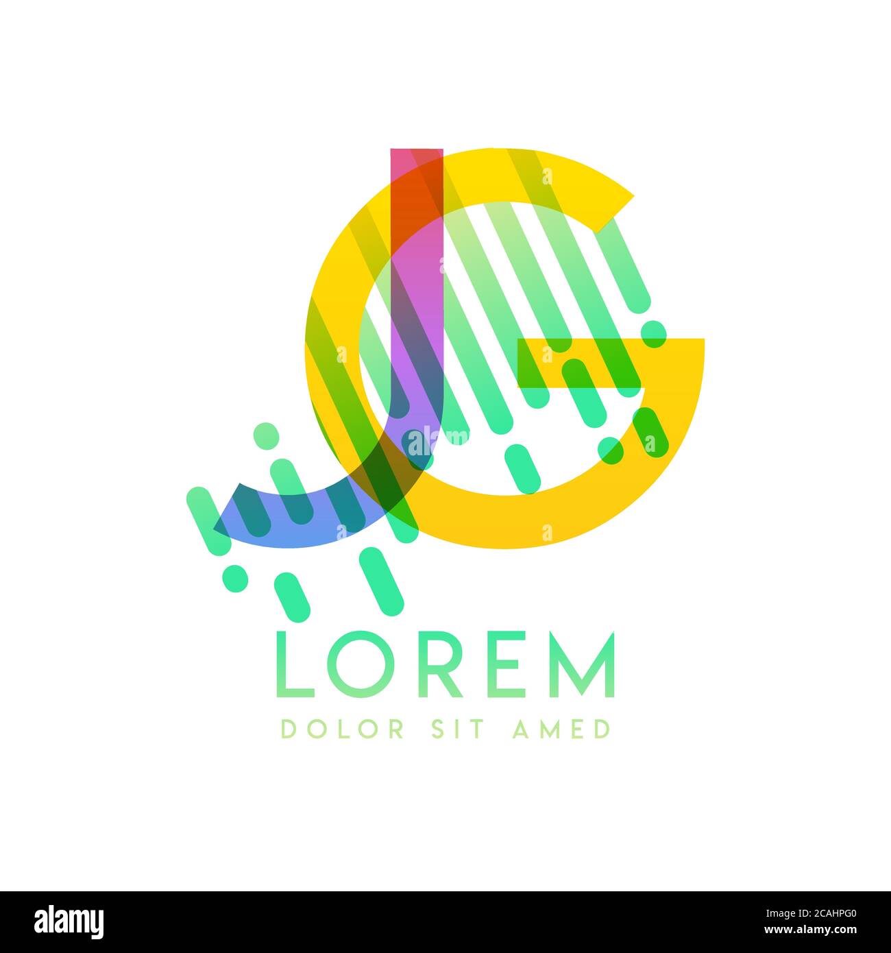 Gj logo Stock Vector Images - Alamy