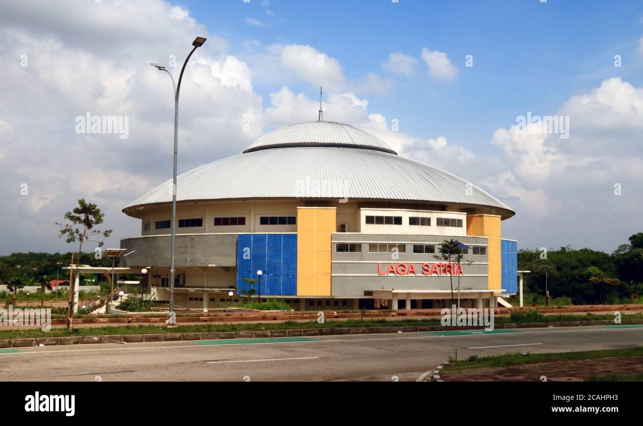 Bogor, Indonesia - April 19, 2019: Laga Satria, sports venue in ...