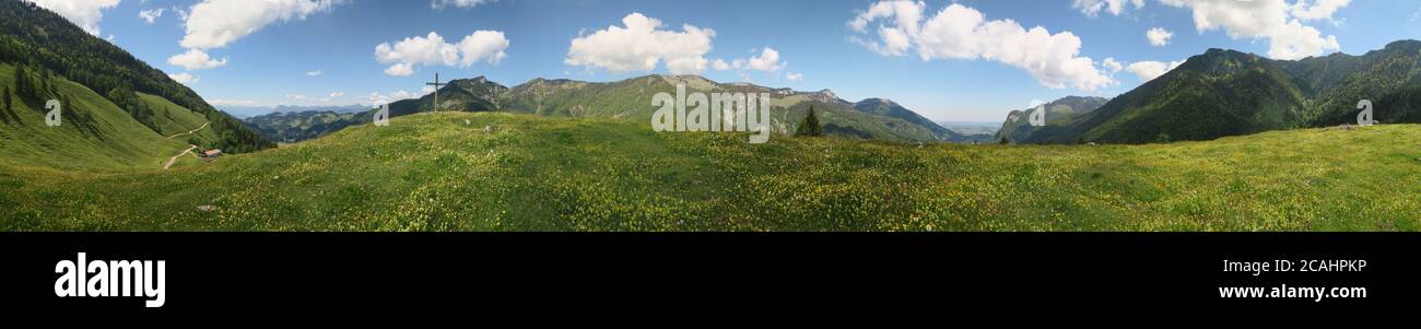 Alm panorama hi-res stock photography and images - Alamy