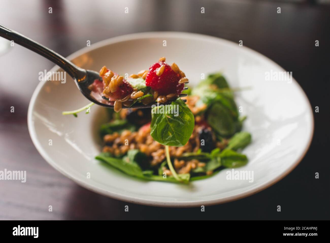 Restaurant style food with a beautiful chef. Warm, delicious, comfort ...