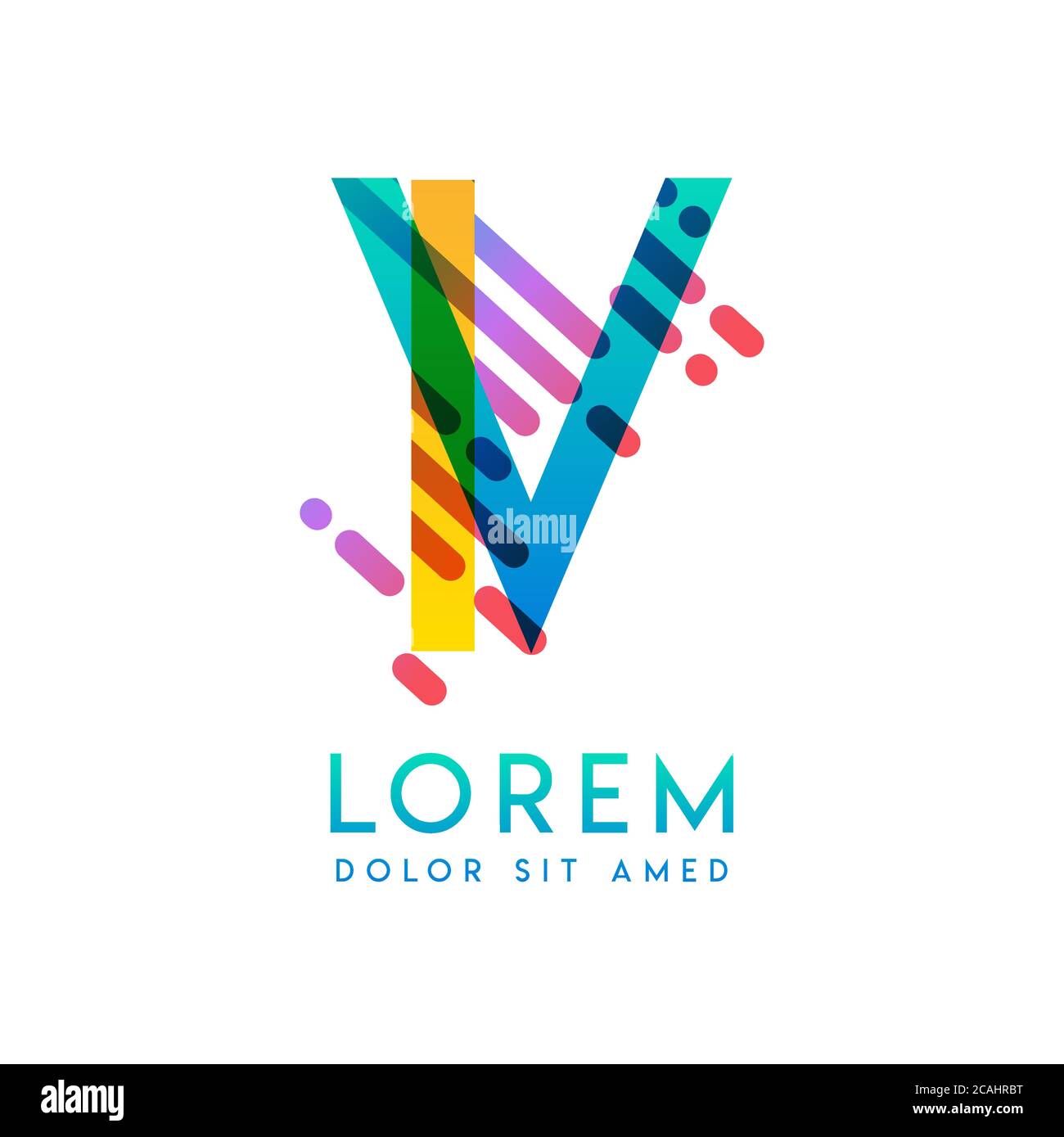 Iv logo hi-res stock photography and images - Alamy