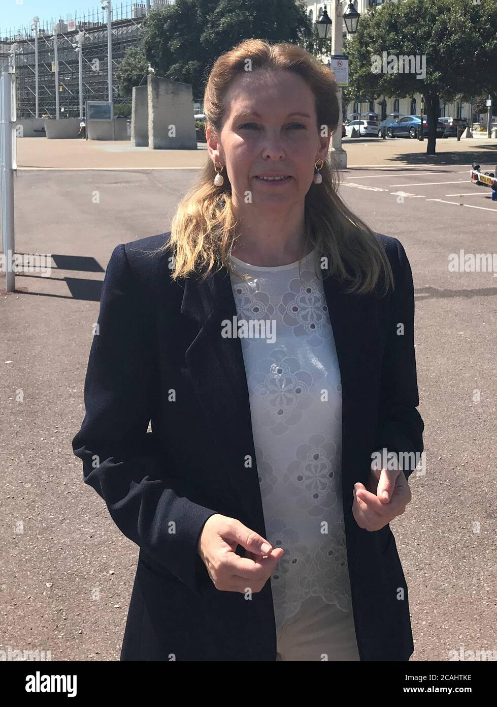 Dover MP Natalie Elphicke speaks about the migrant crossings crisis at ...