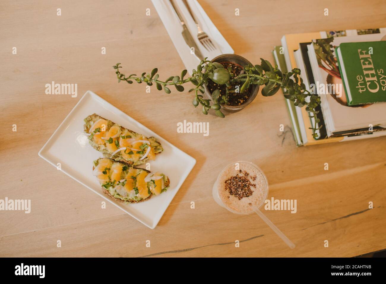 Restaurant style food with a beautiful chef. Warm, delicious, comfort ...