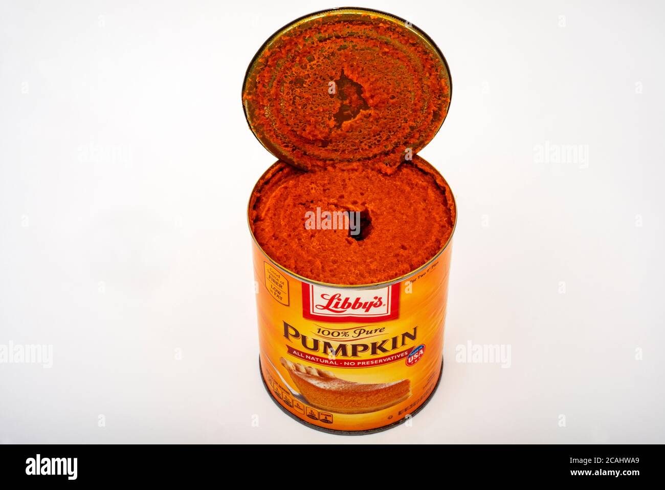 Libby's 100% pure pumpkin Stock Photo - Alamy