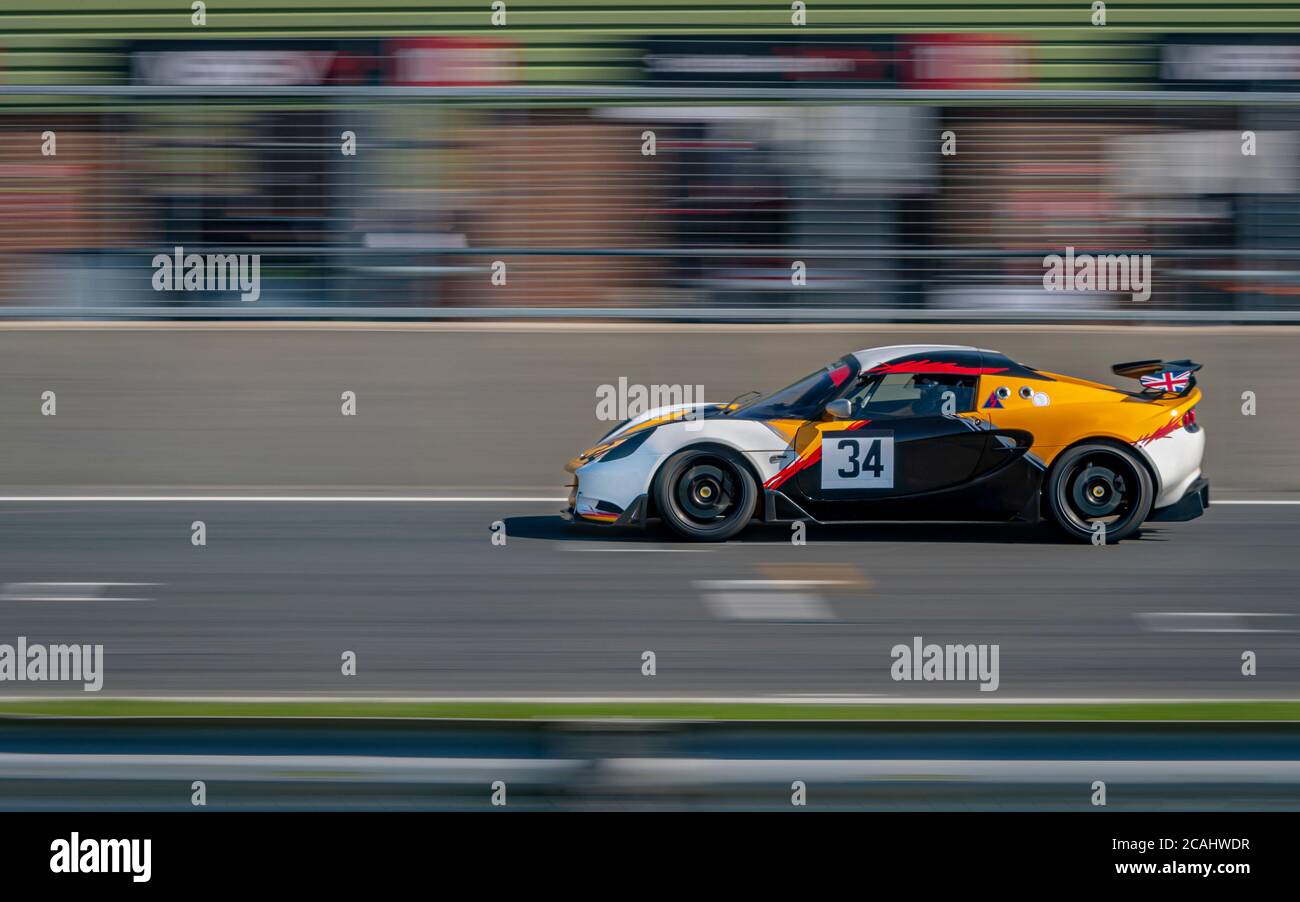 Yellow lotus sports car hi-res stock photography and images - Alamy