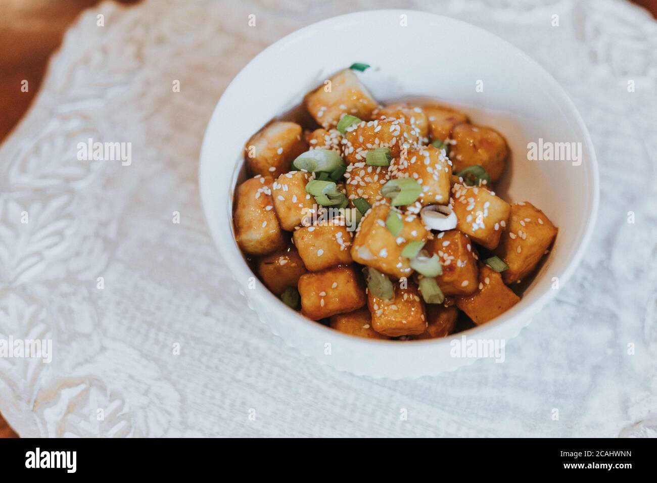 Restaurant style food with a beautiful chef. Warm, delicious, comfort ...