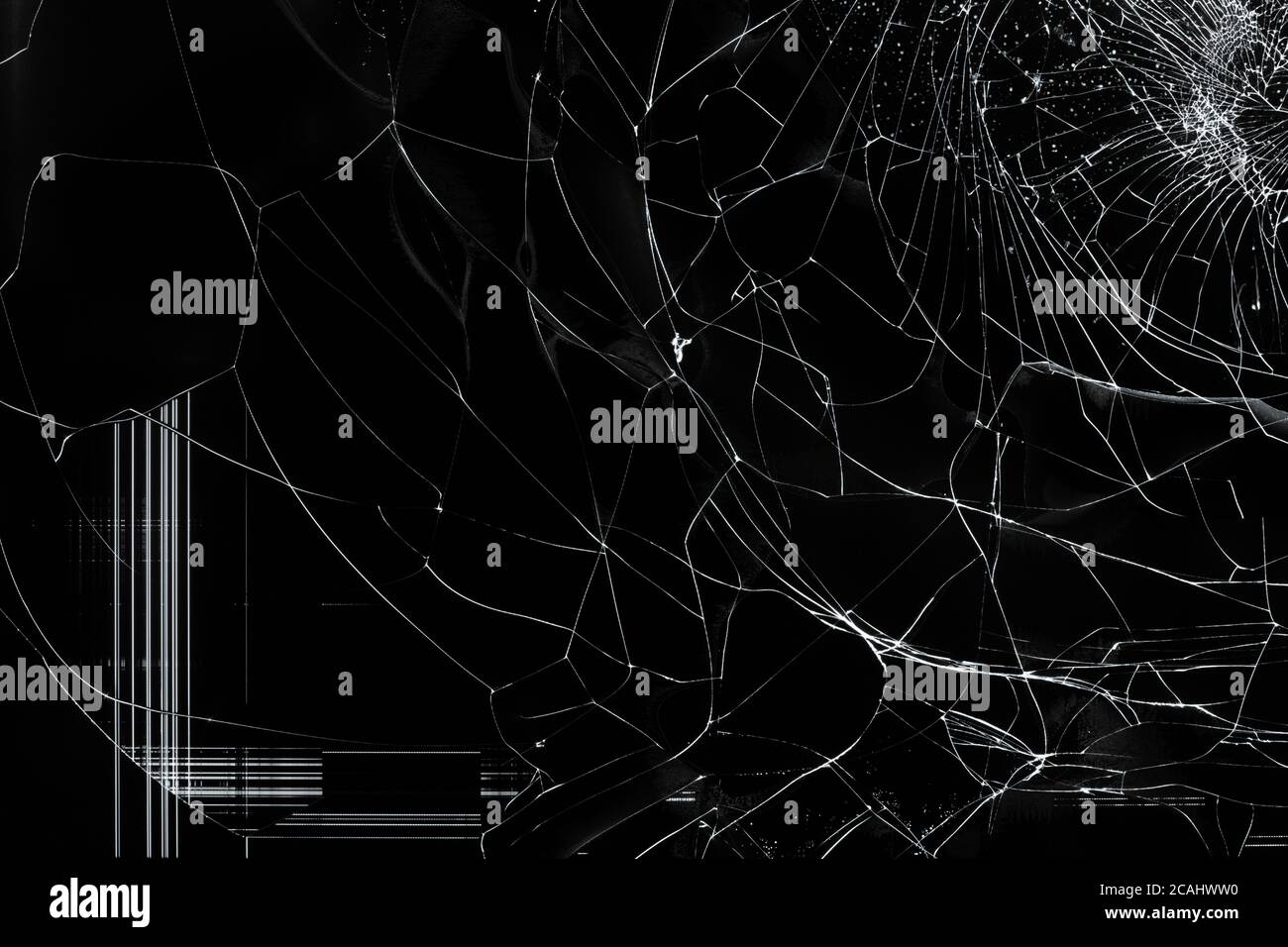 digital glitch, crystal leaks, color streaks and cracks on broken lcd ...
