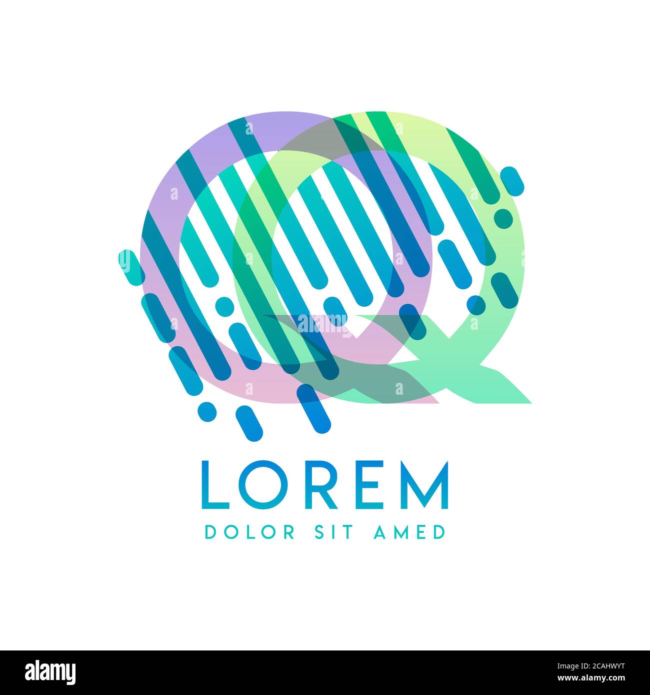 QQ logo with the theme of galaxy speed and style that is suitable for ...