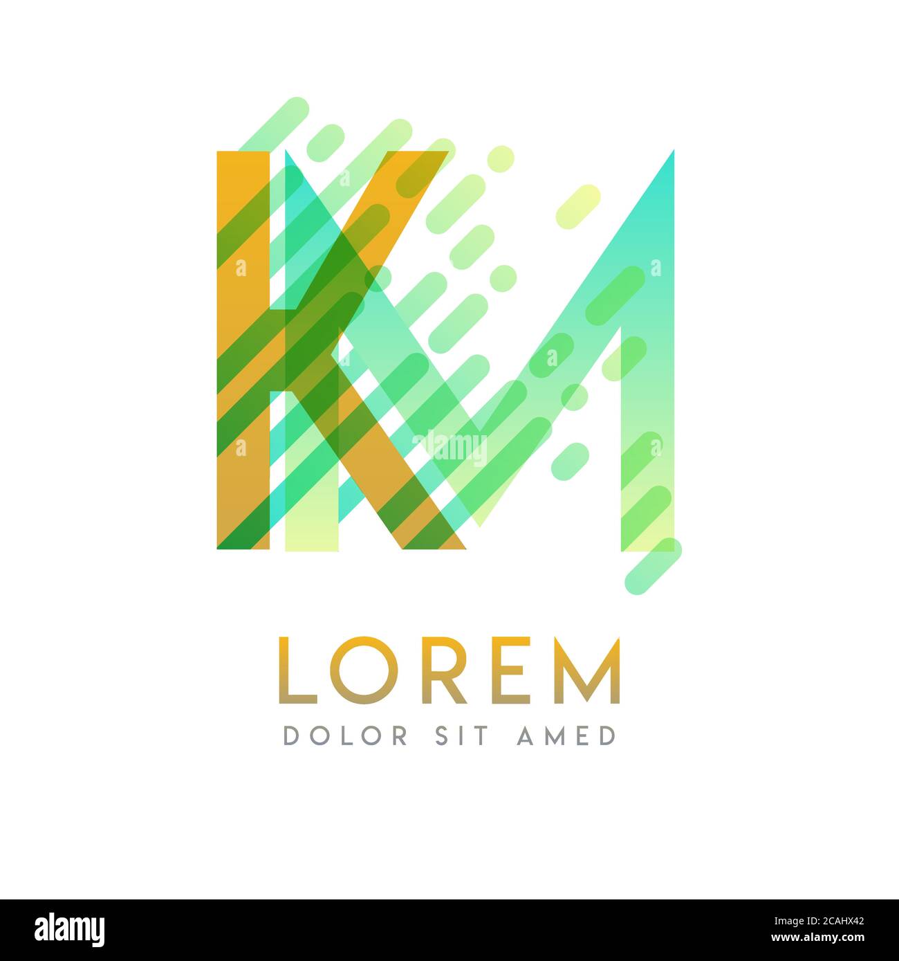 Km logo Cut Out Stock Images & Pictures - Alamy