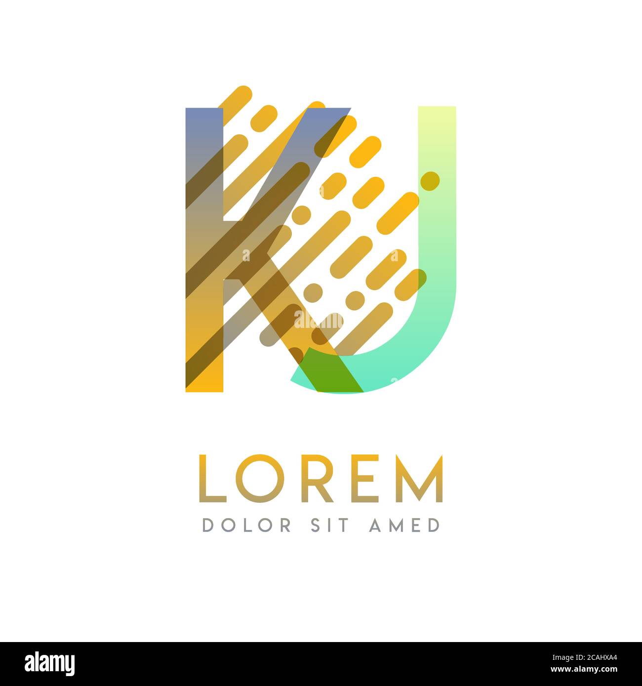 Letter kj vector vectors hi-res stock photography and images - Alamy