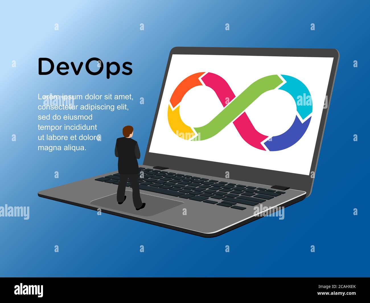 Continuous delivery background Stock Vector Images - Alamy