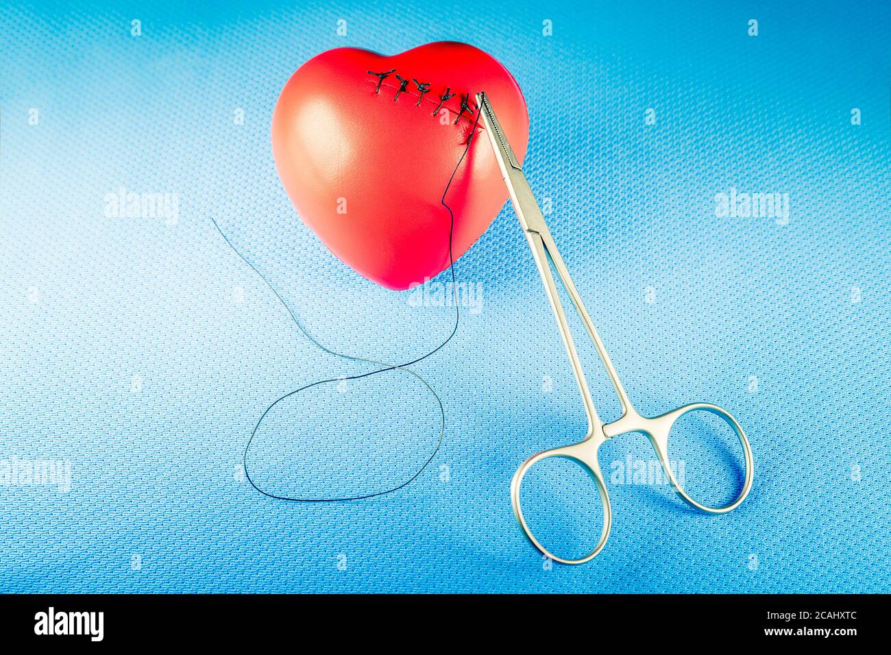 Woman heart surgery stitches hi-res stock photography and images - Alamy