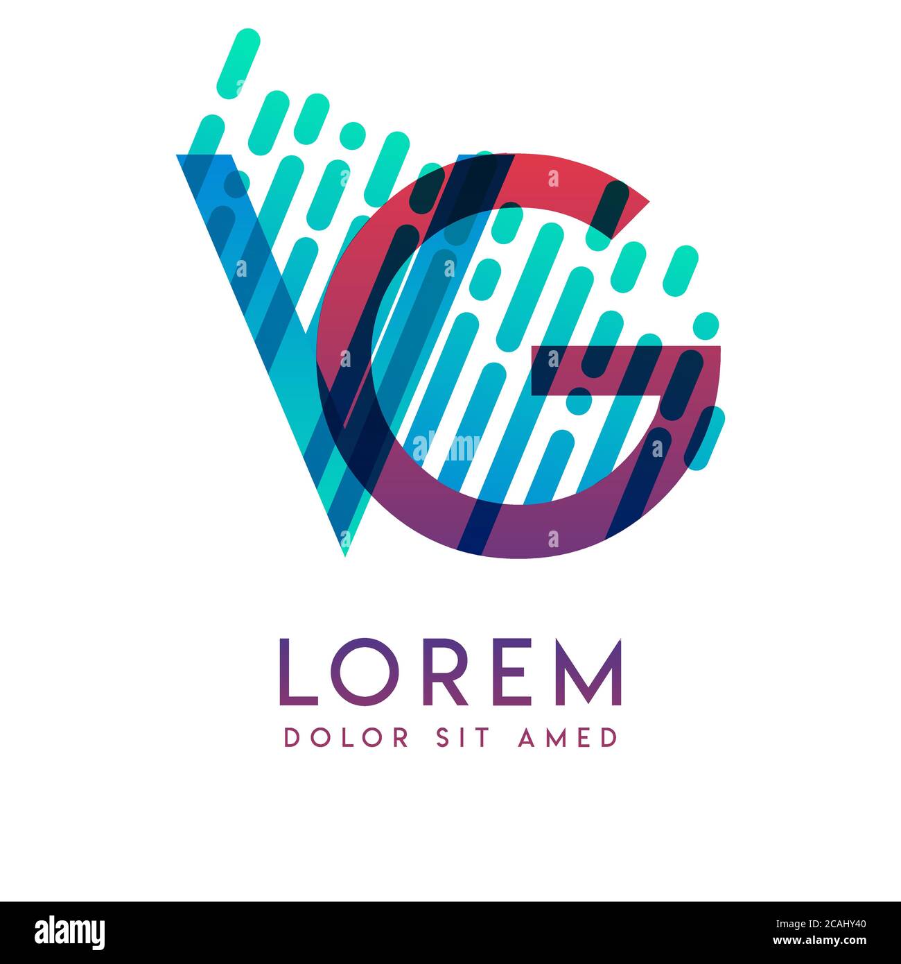 Gv letter hi-res stock photography and images - Alamy