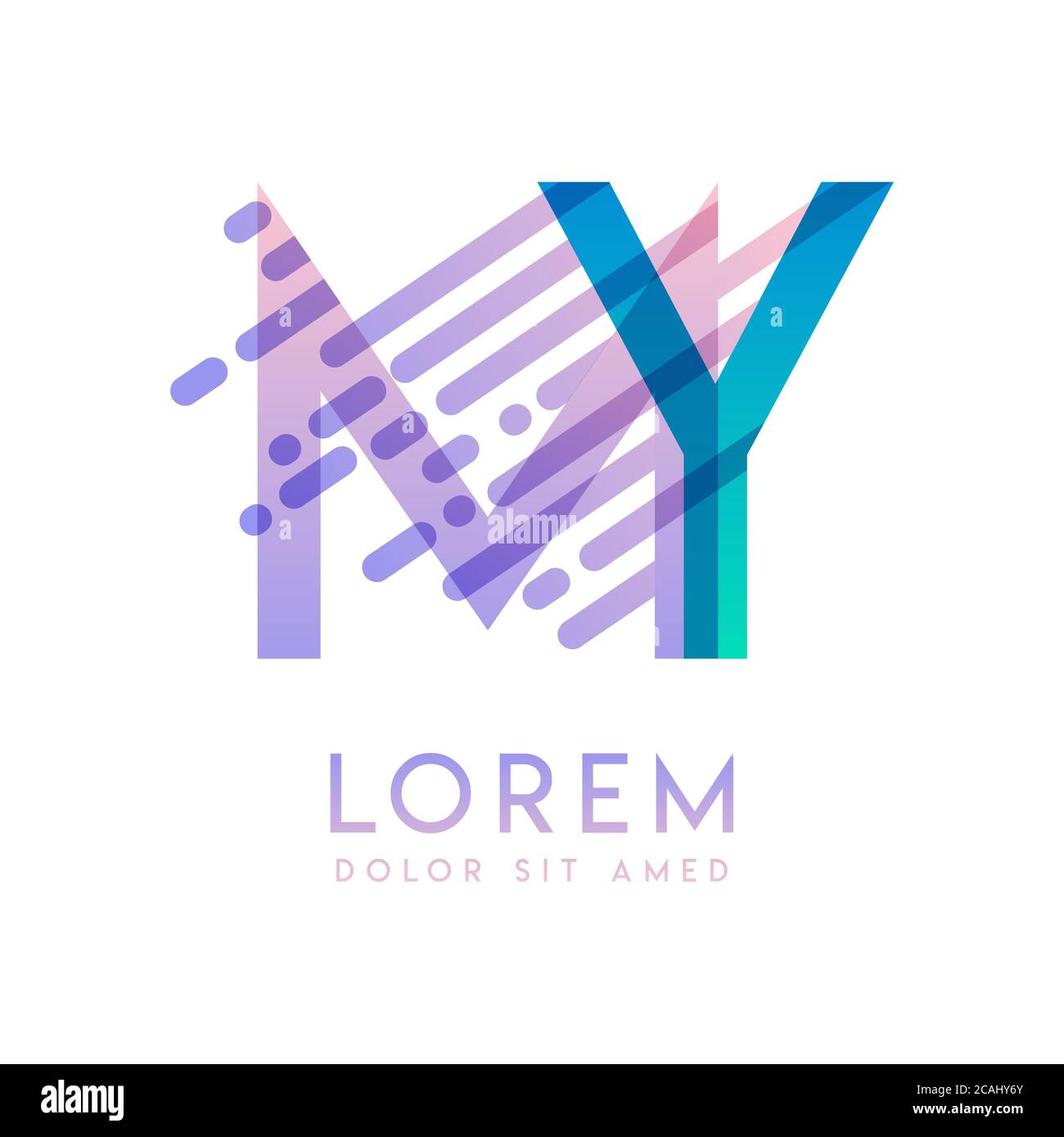 Ym letter hi-res stock photography and images - Alamy