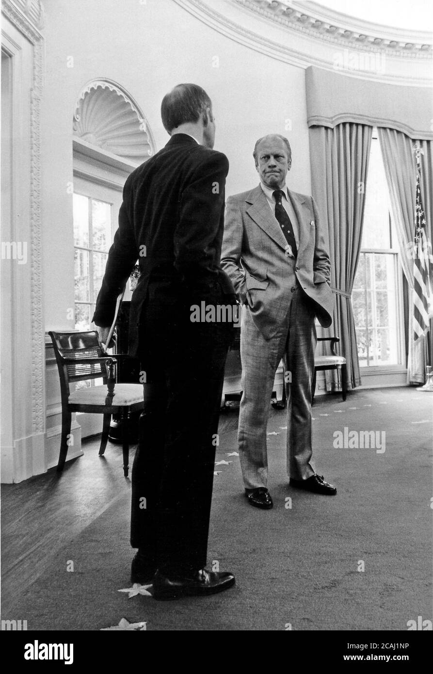 1974 gerald r ford hi-res stock photography and images - Alamy