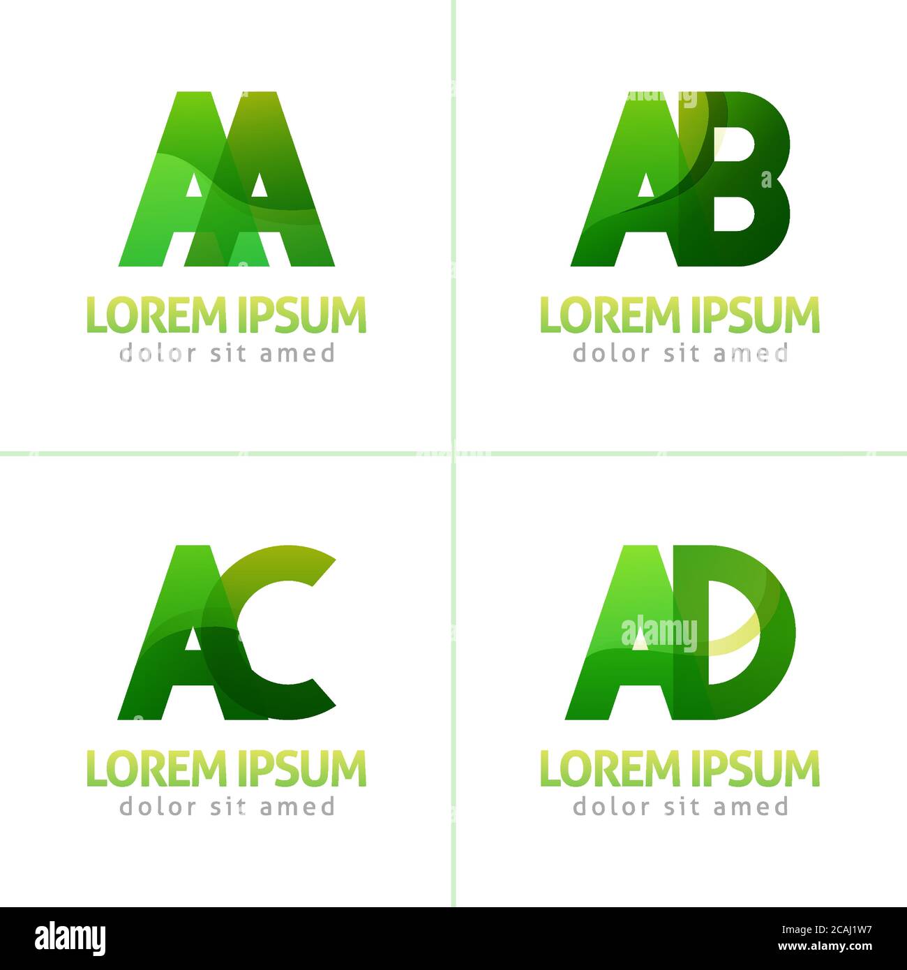 colorful alphabet bold logo for promotion, marketing and advertising ...