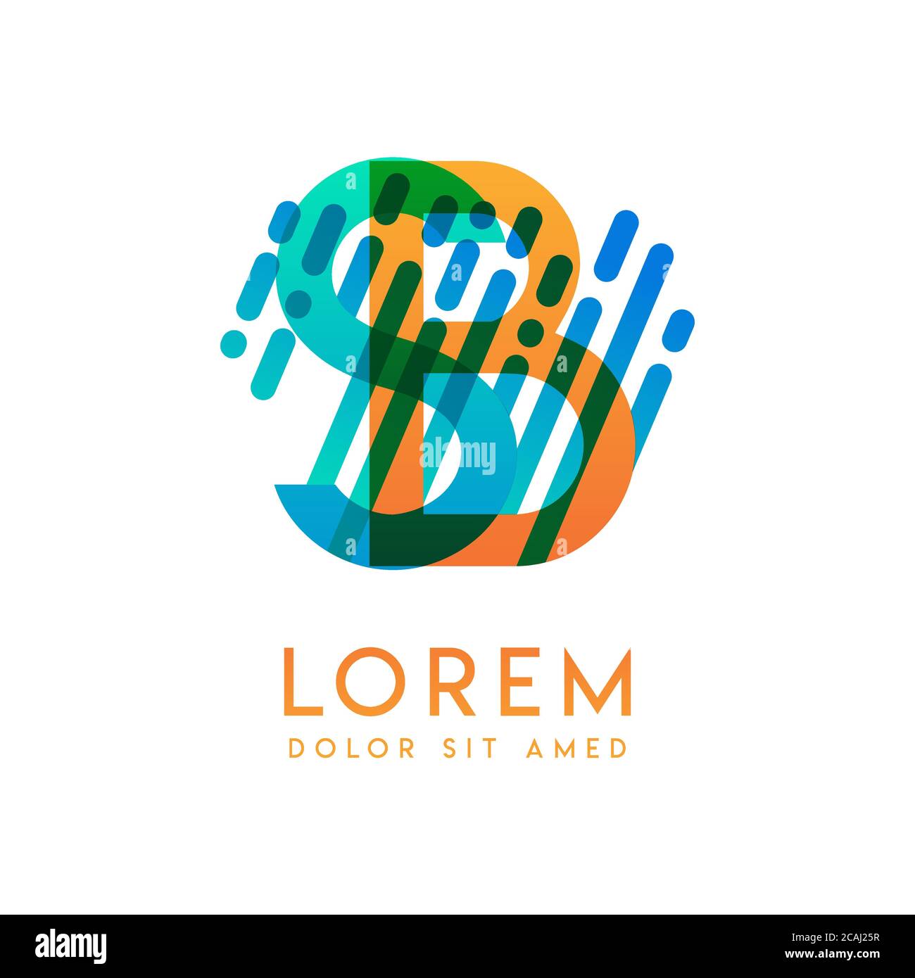 Bs letter logo Stock Vector Images - Alamy