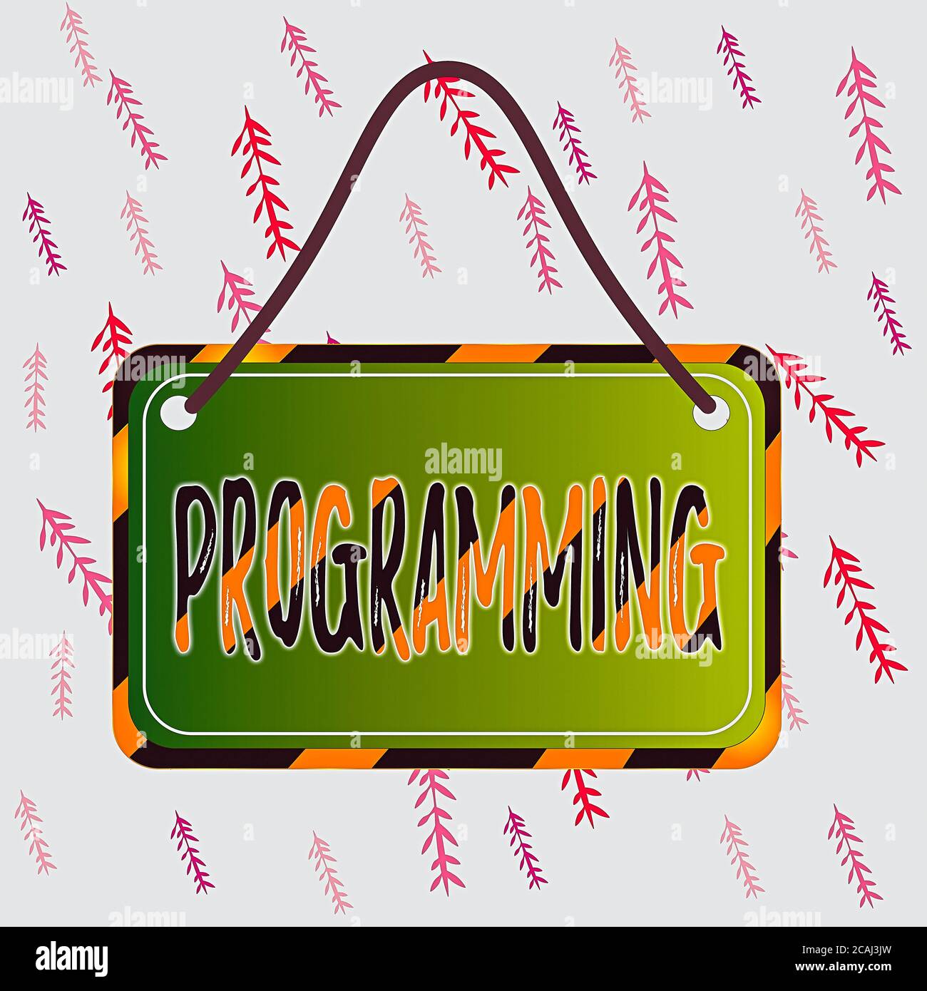 Handwriting text writing Programming. Conceptual photo the process of ...