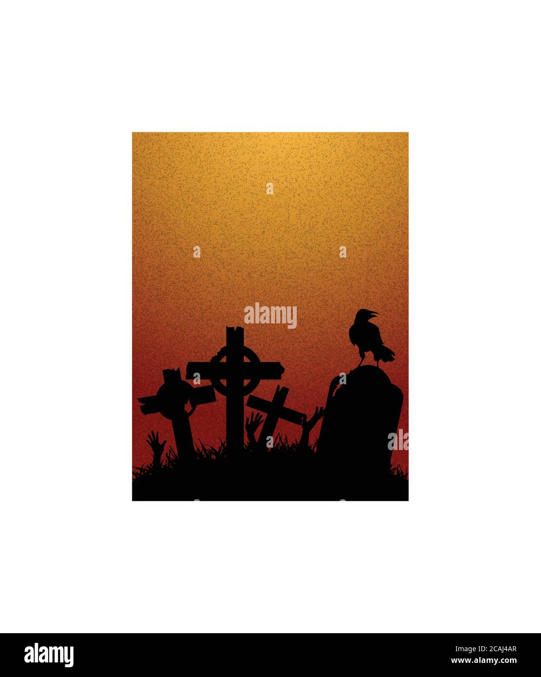 Tomb graveyard Stock Vector Images - Alamy