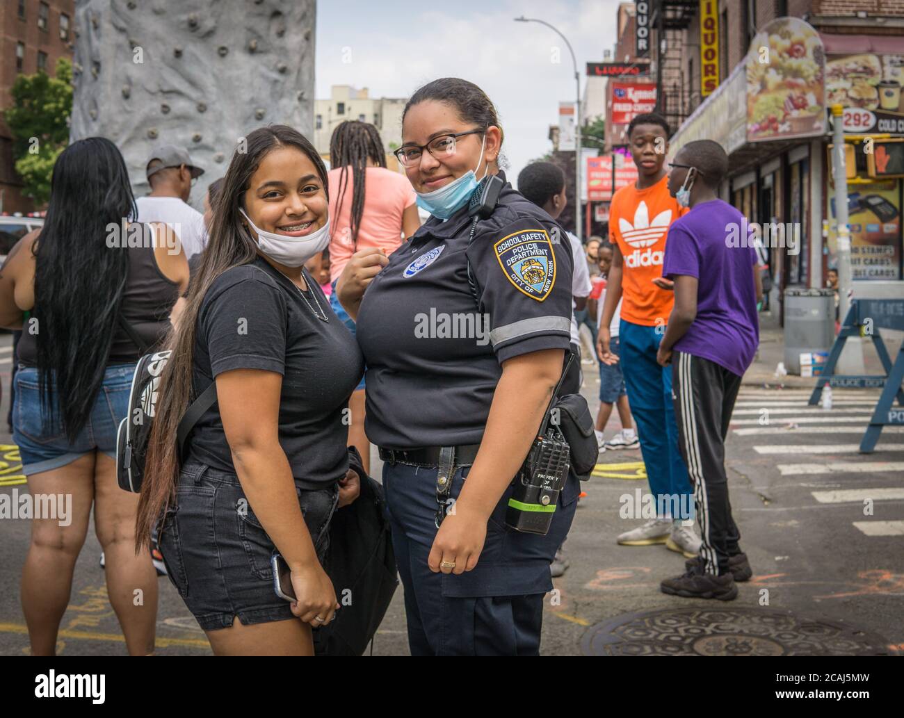New York City Police Department held a anti gun violence town hall ...