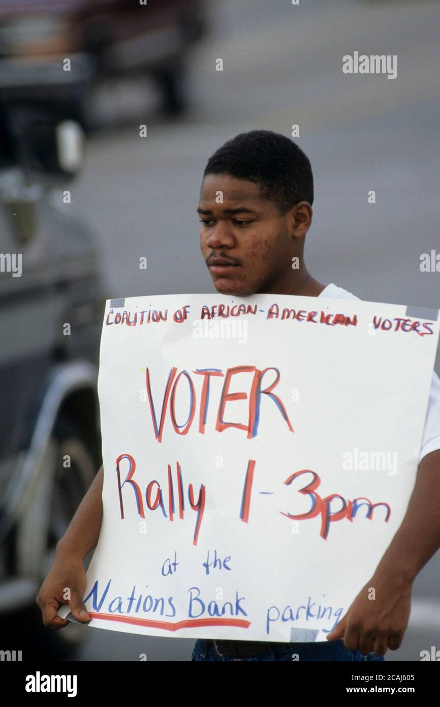 African american black voting hi-res stock photography and images - Alamy
