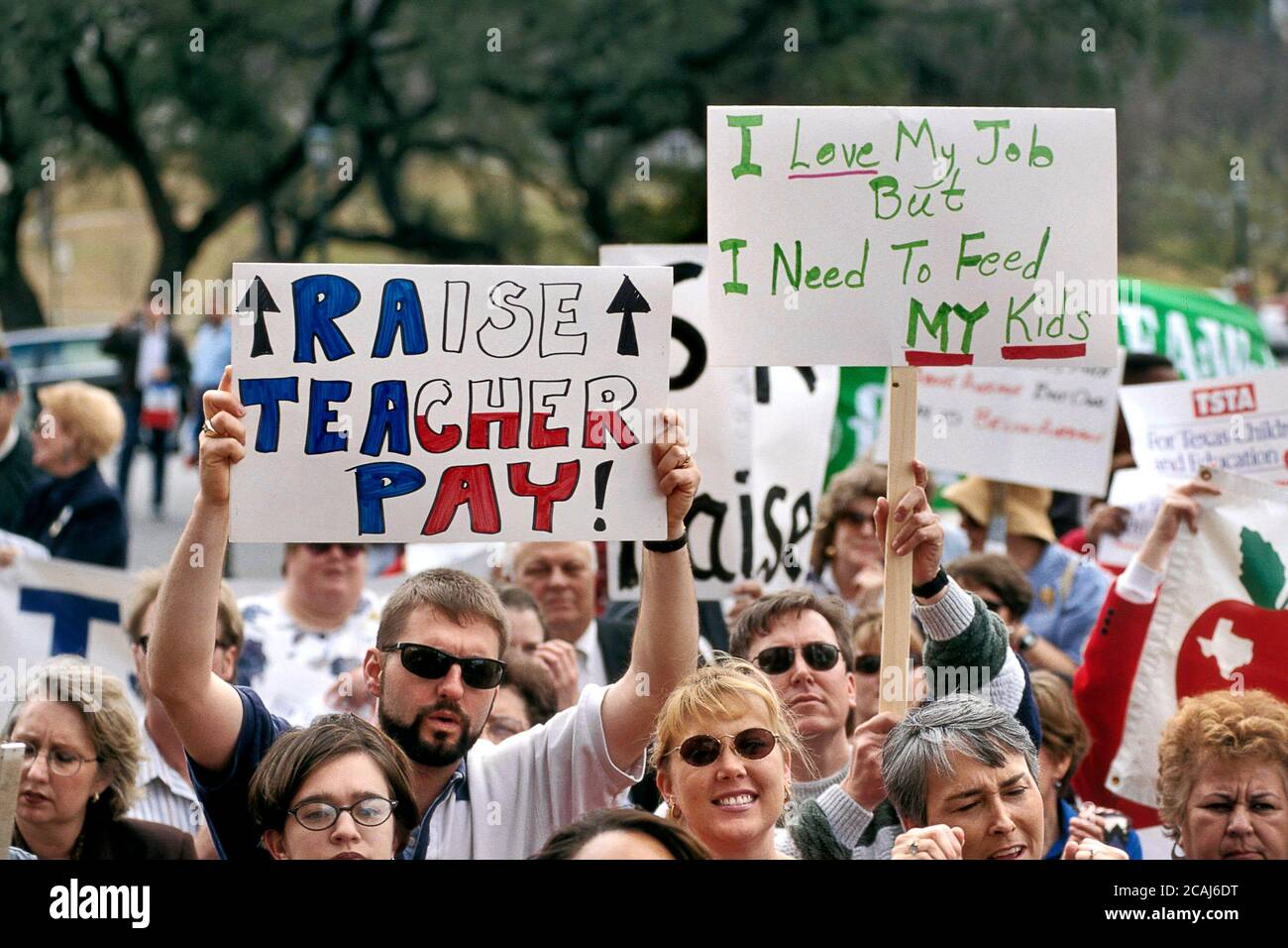 Teach pay raise hi-res stock photography and images - Alamy